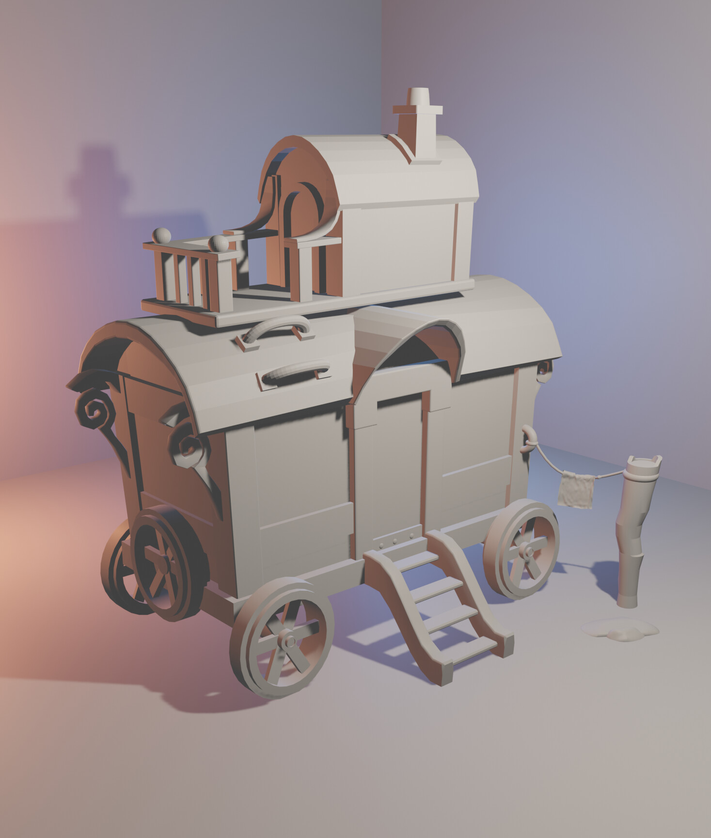 ArtStation - Some blender practice