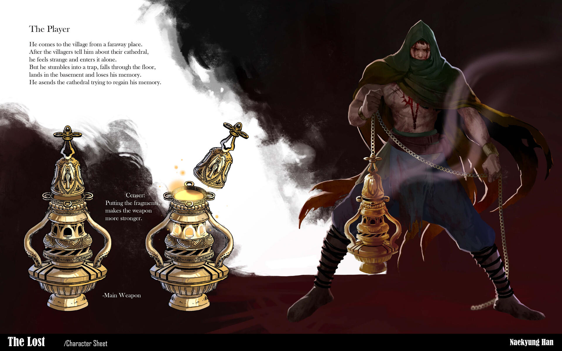 ArtStation - The Lost_Main character