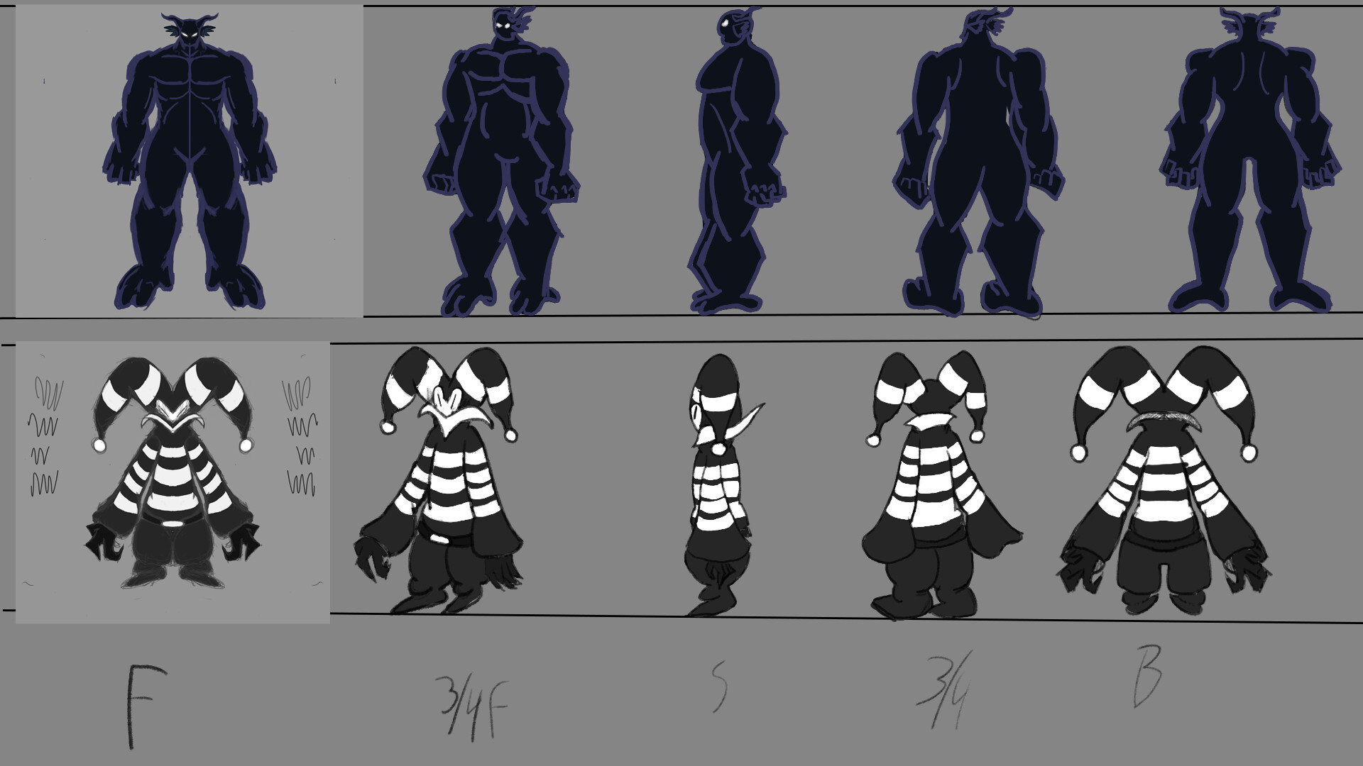 ArtStation - Antagonist Model sheets Priest Animation