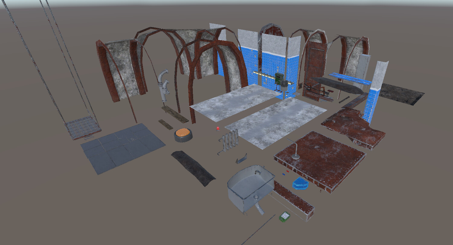 ArtStation - Bunker game assets