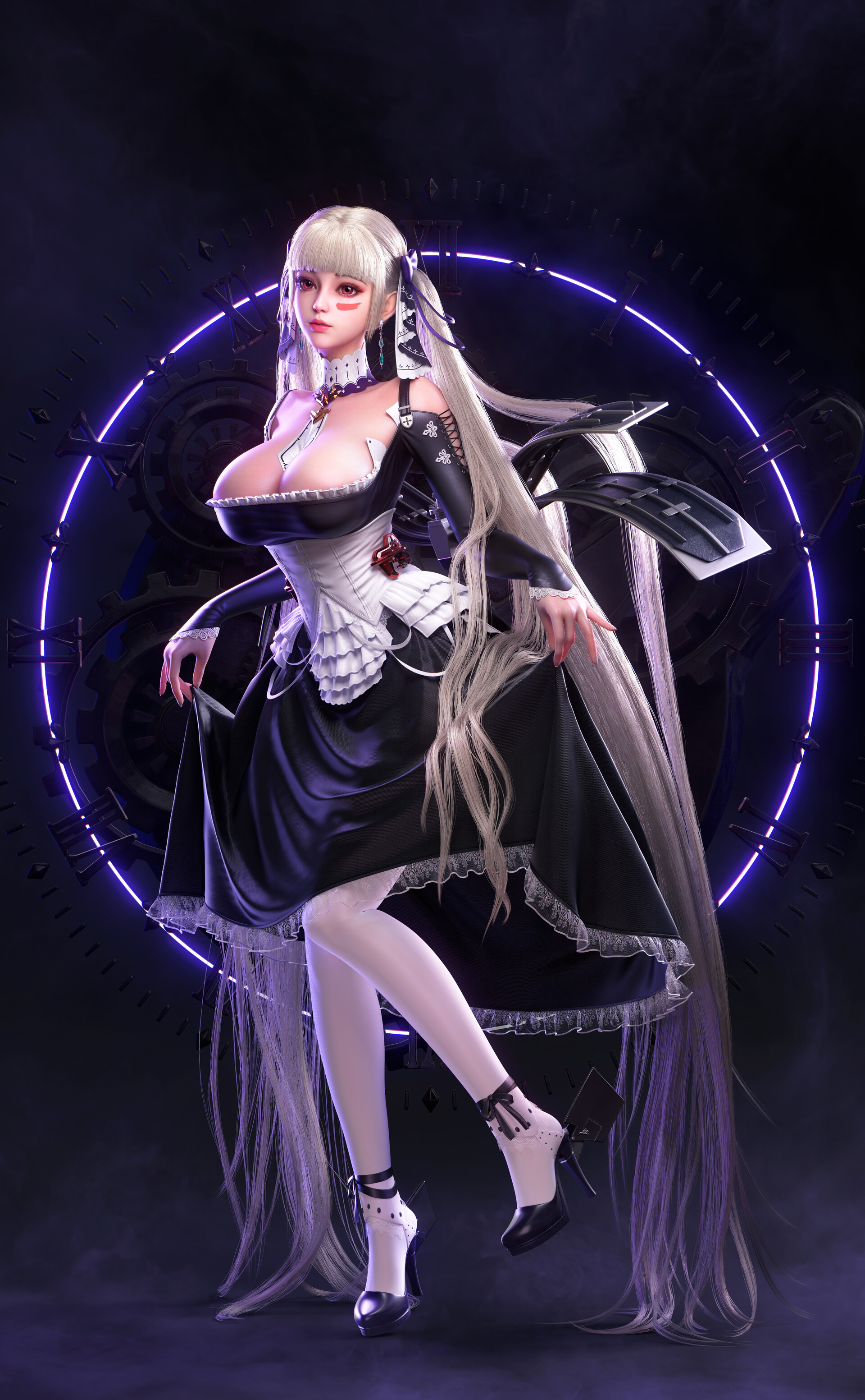 ArtStation - Azur Lane HMS Formidable 可畏