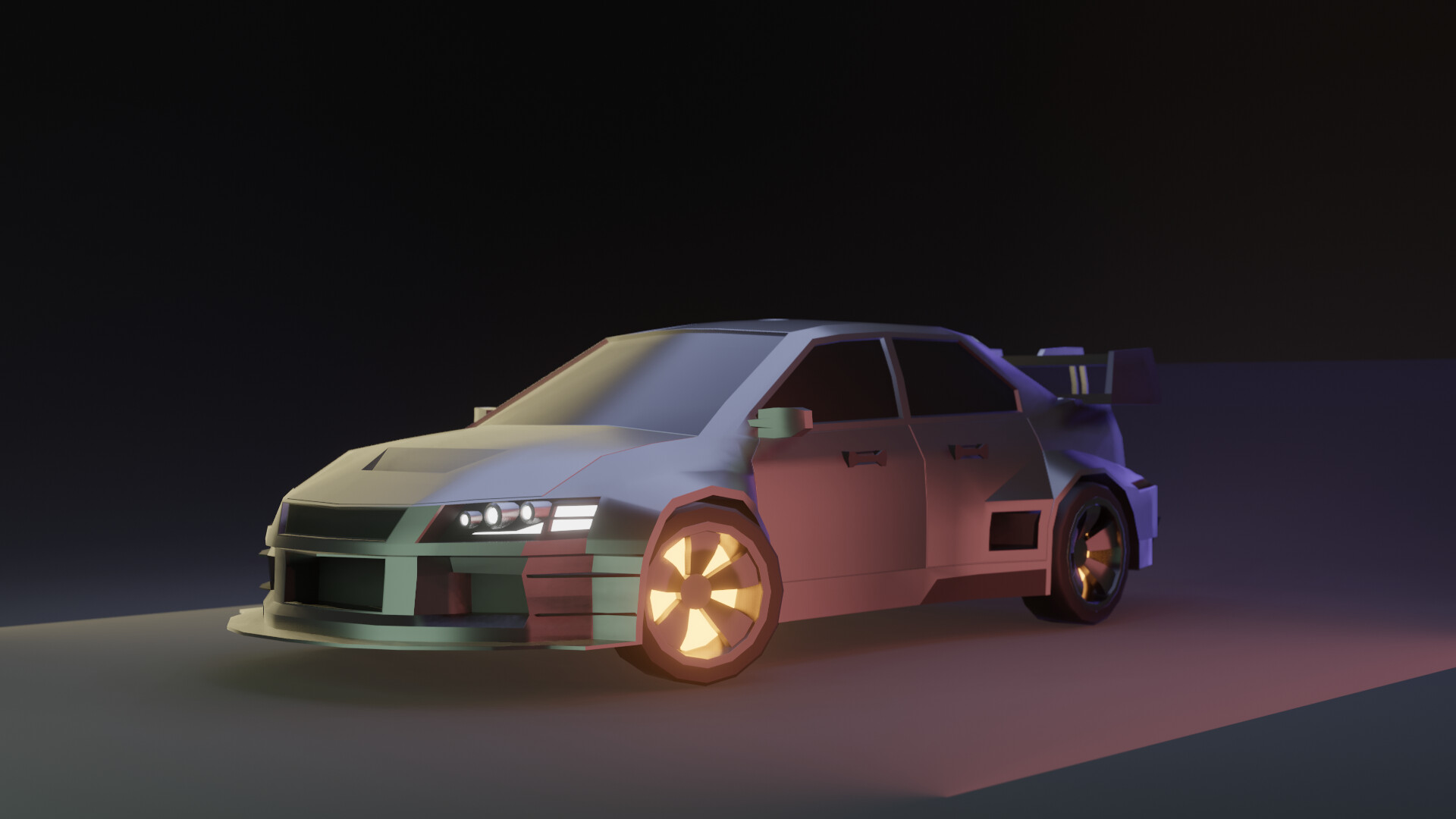 ArtStation - Mitsubushi Evolution IX Rocket Bunny