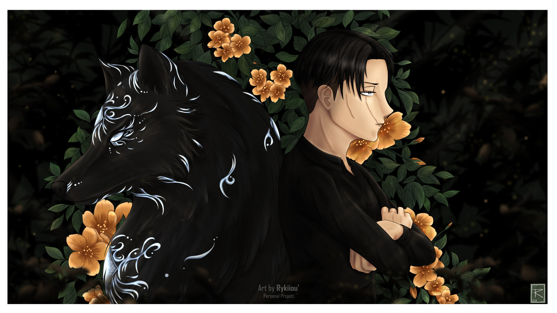 ArtStation - [AOT] "Hidden Side" 💚