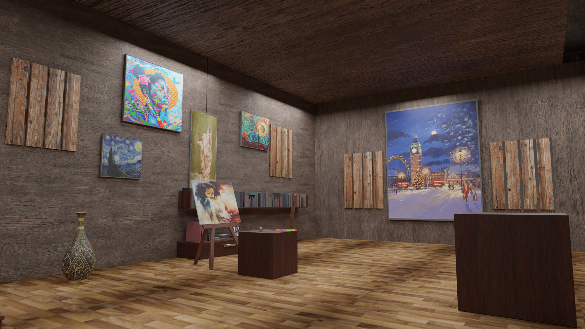 ArtStation - Old Art Studio