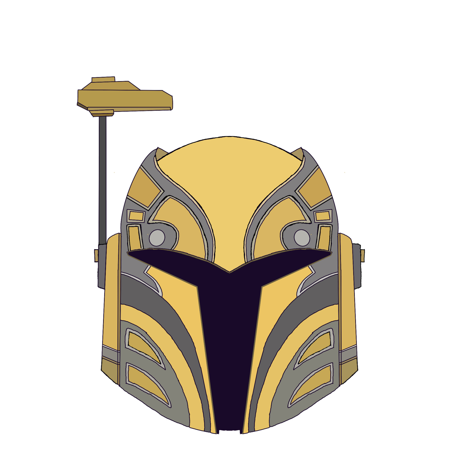 ArtStation - Ursa Wren Mandalorian Helmet