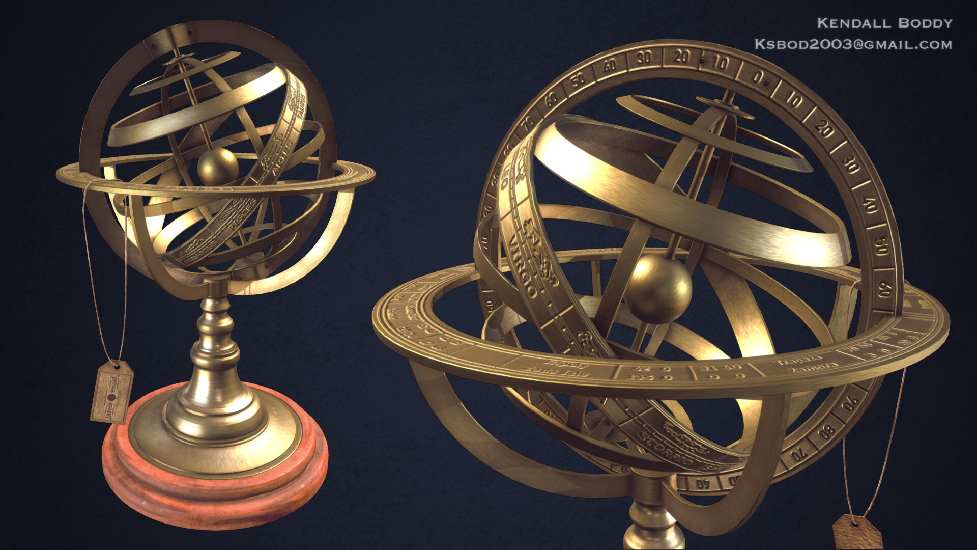 ArtStation - Vintage Astrolabe