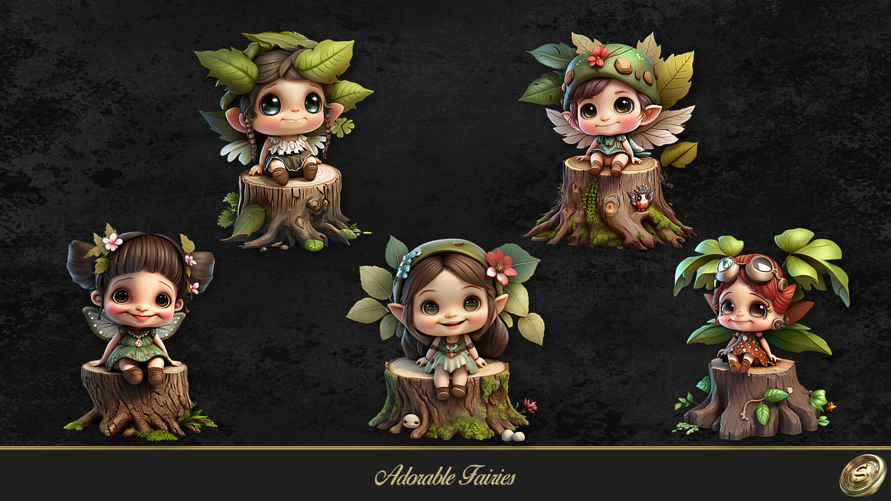 ArtStation - Adorable Fairies