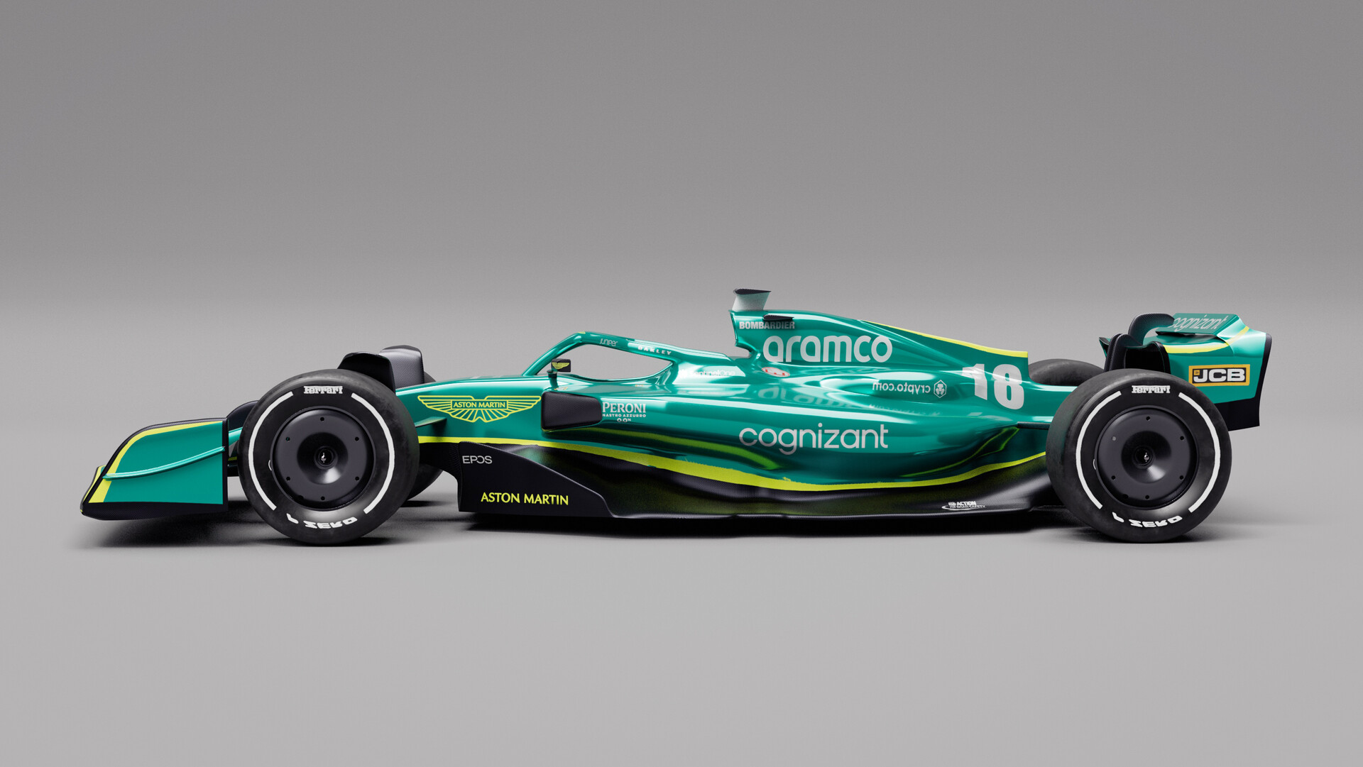 ArtStation - (WIP) F-1 car model & texture