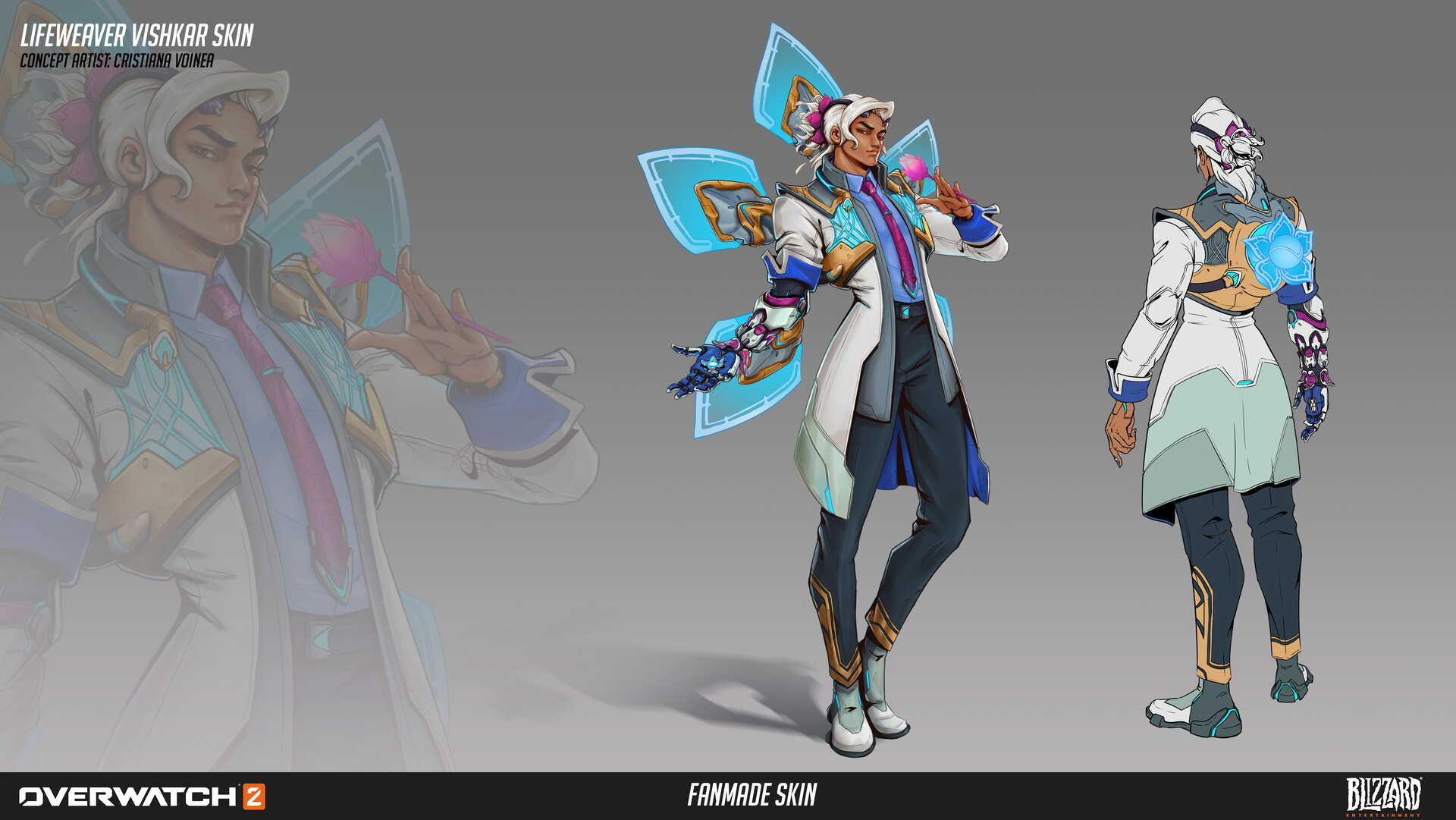 Cristiana Voinea (aka Blacksmiley) - Lifeweaver - Vishkar Fanmade Skin