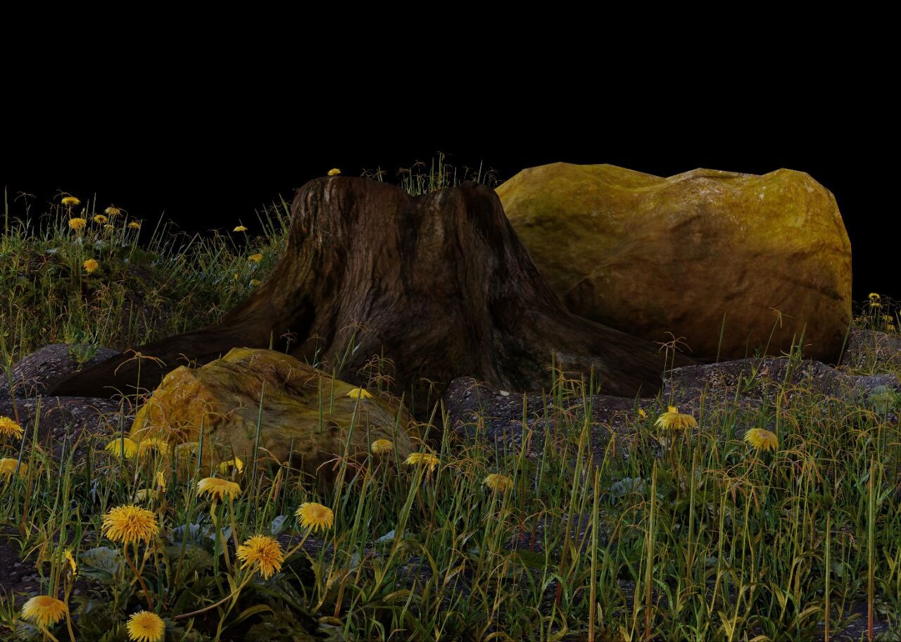 ArtStation - 3D Nature scene