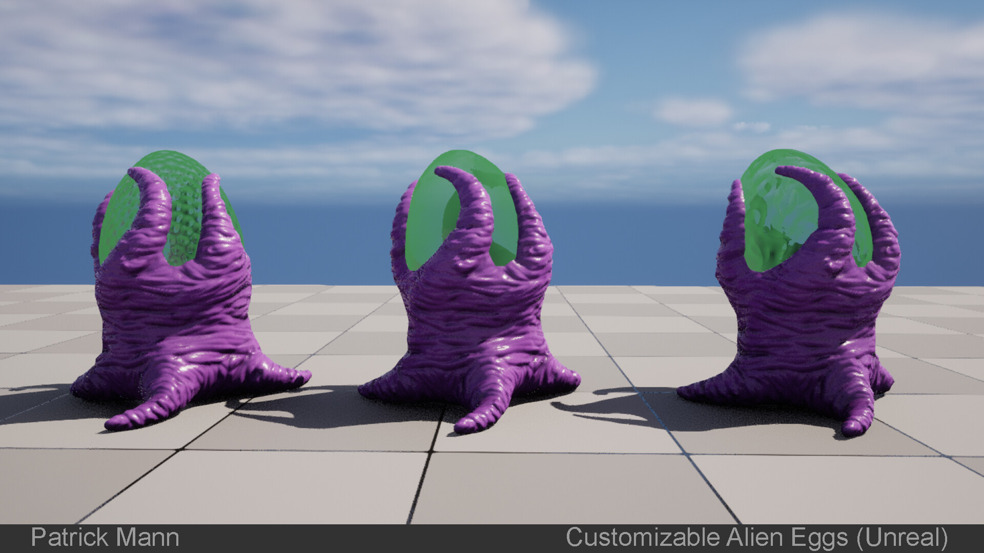 Patrick Mann - Customizable Alien Eggs (2023)