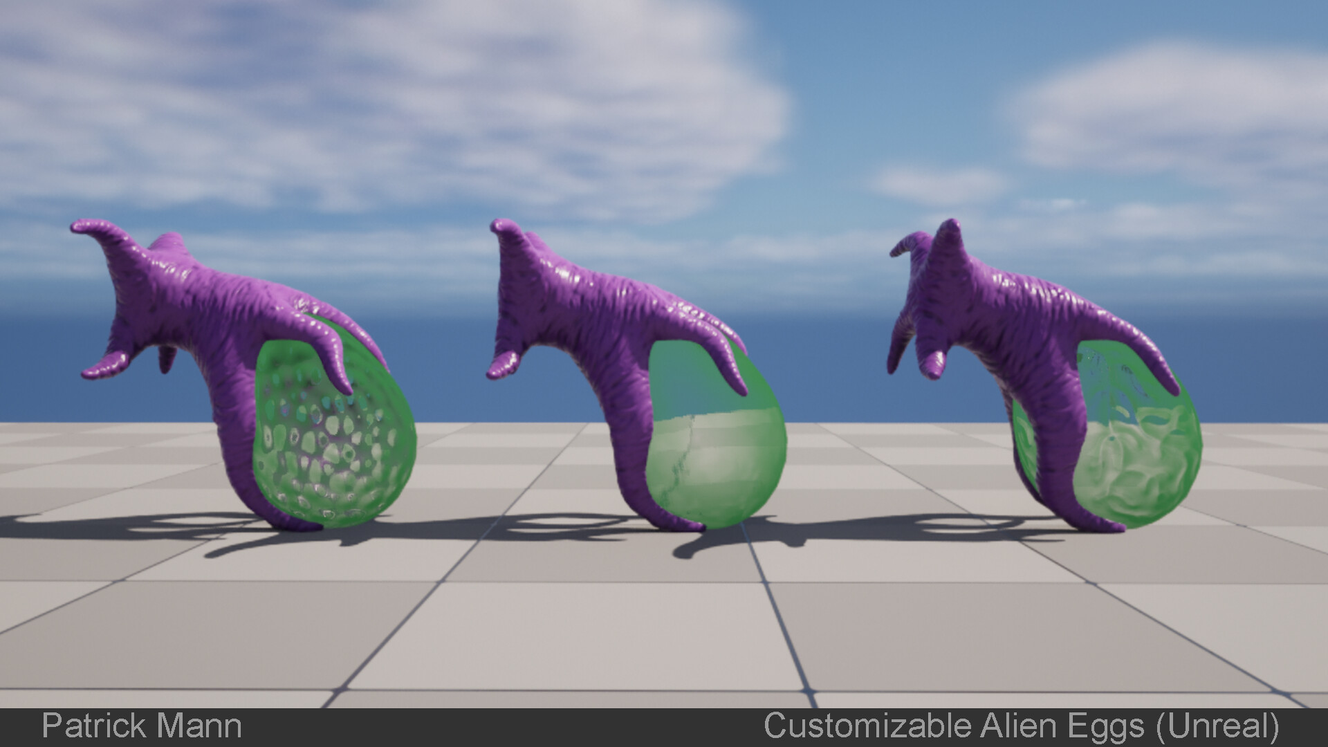 Patrick Mann - Customizable Alien Eggs (2023)