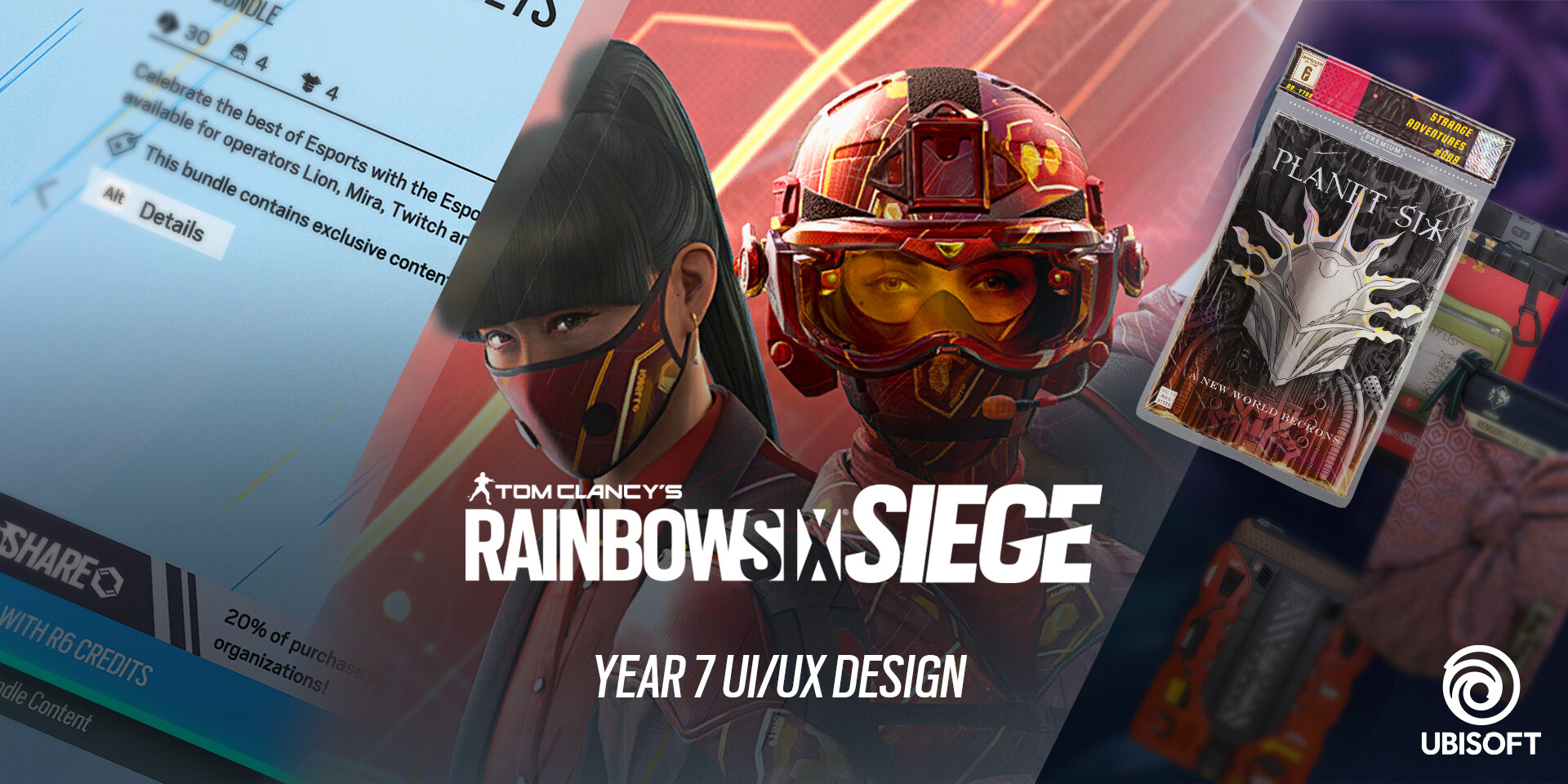 ArtStation - UI Art – Tom Clancy's Rainbow Six Siege – Y7S1 to Y7S4