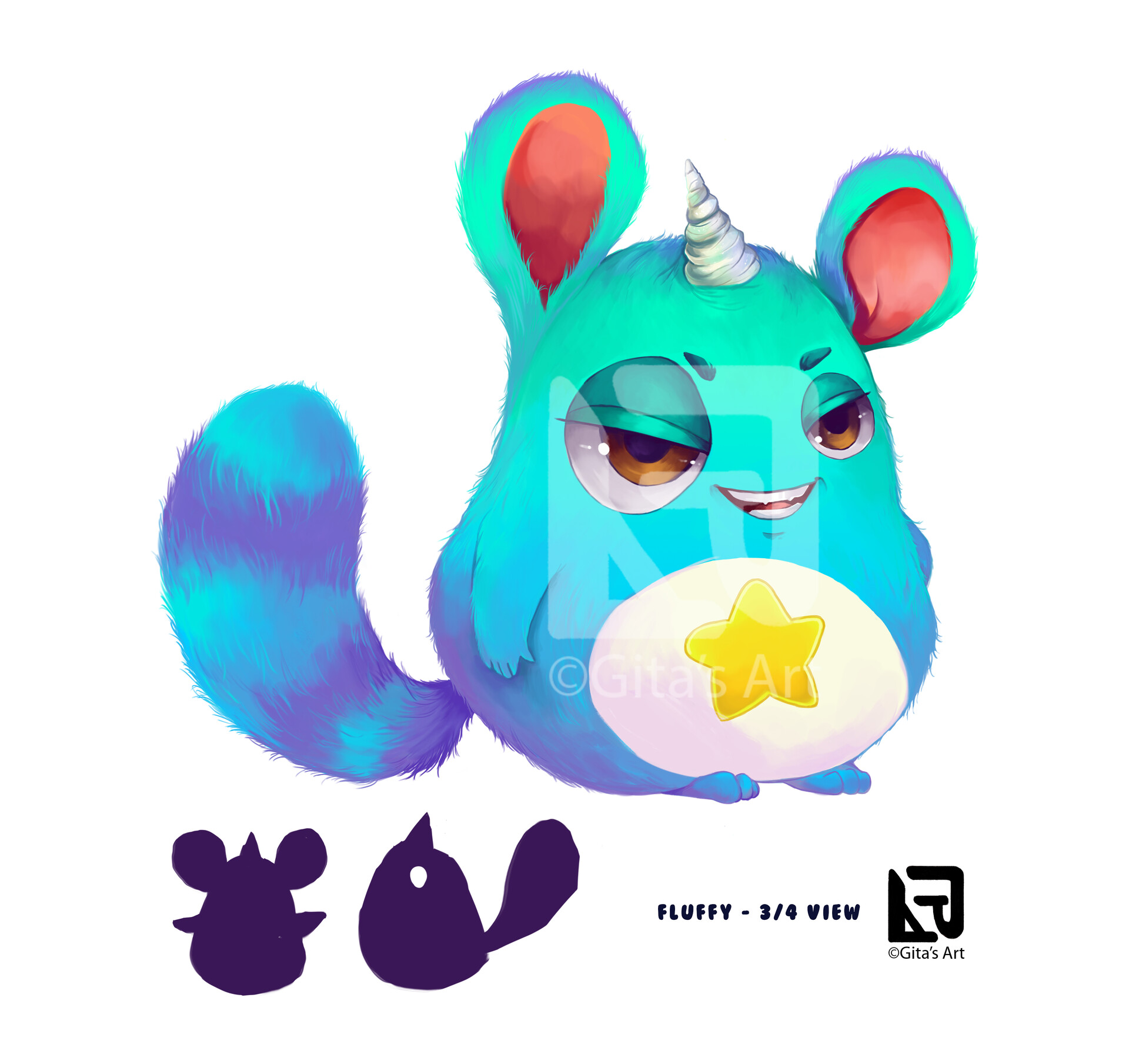 ArtStation - Cute Fluffie