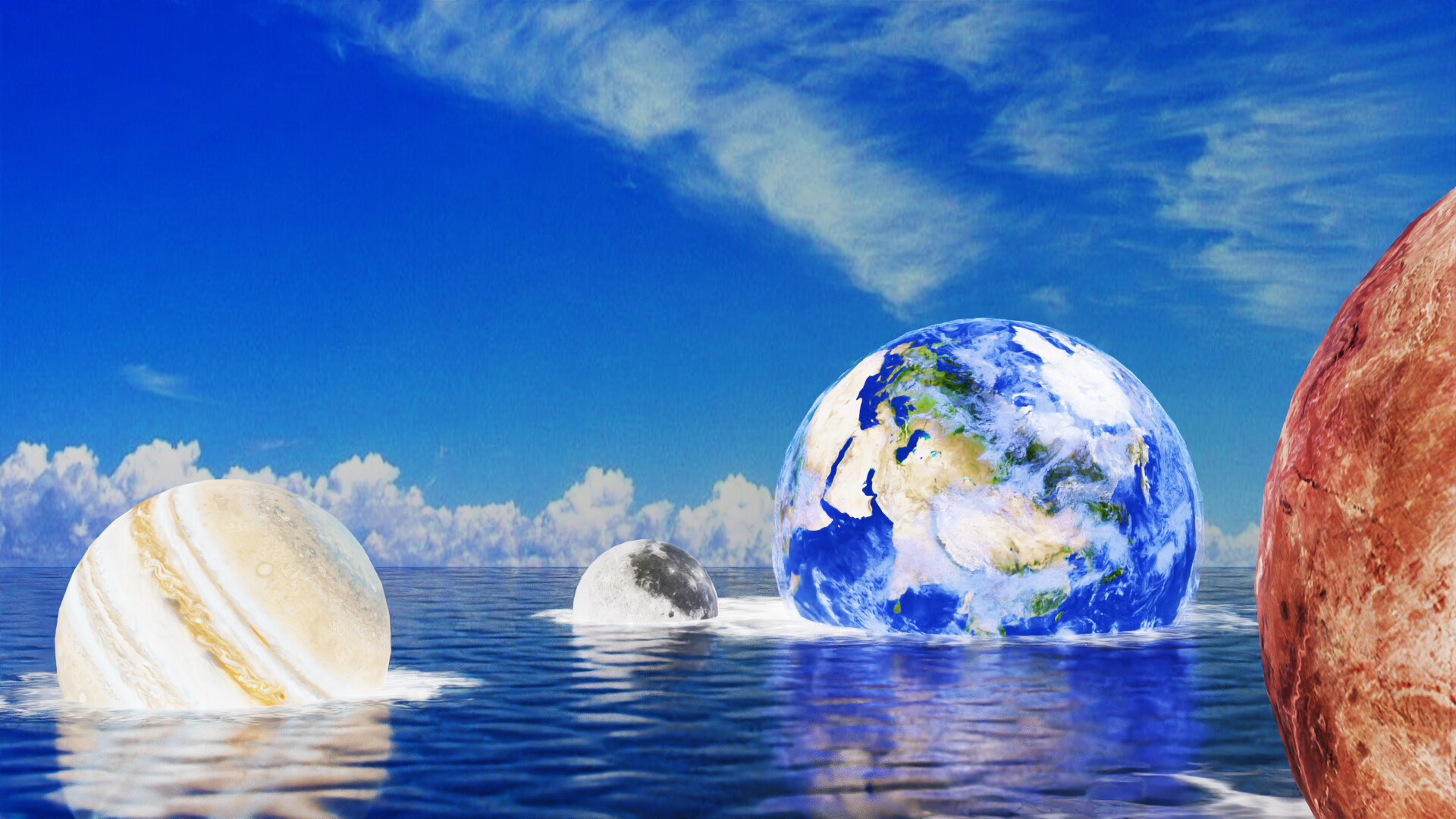 ArtStation - Falling of the Planets