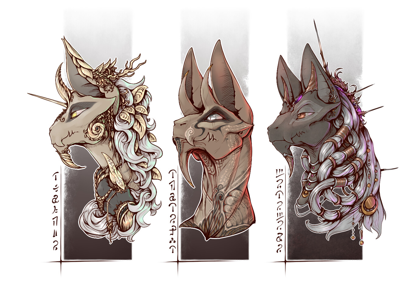 ArtStation - [lore] Common status symbols