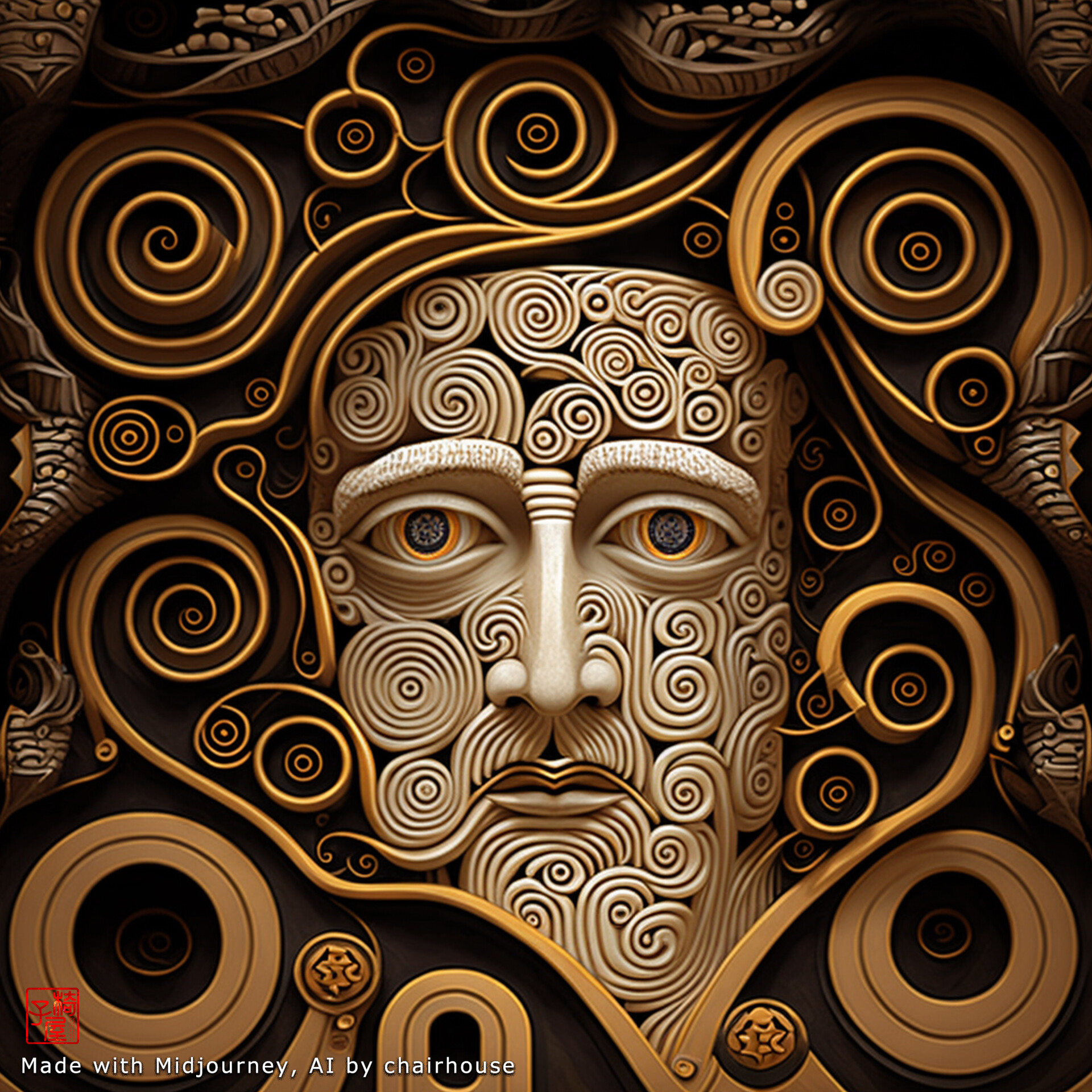 ArtStation - ancient brain network super in the starfield #Midjourney ...