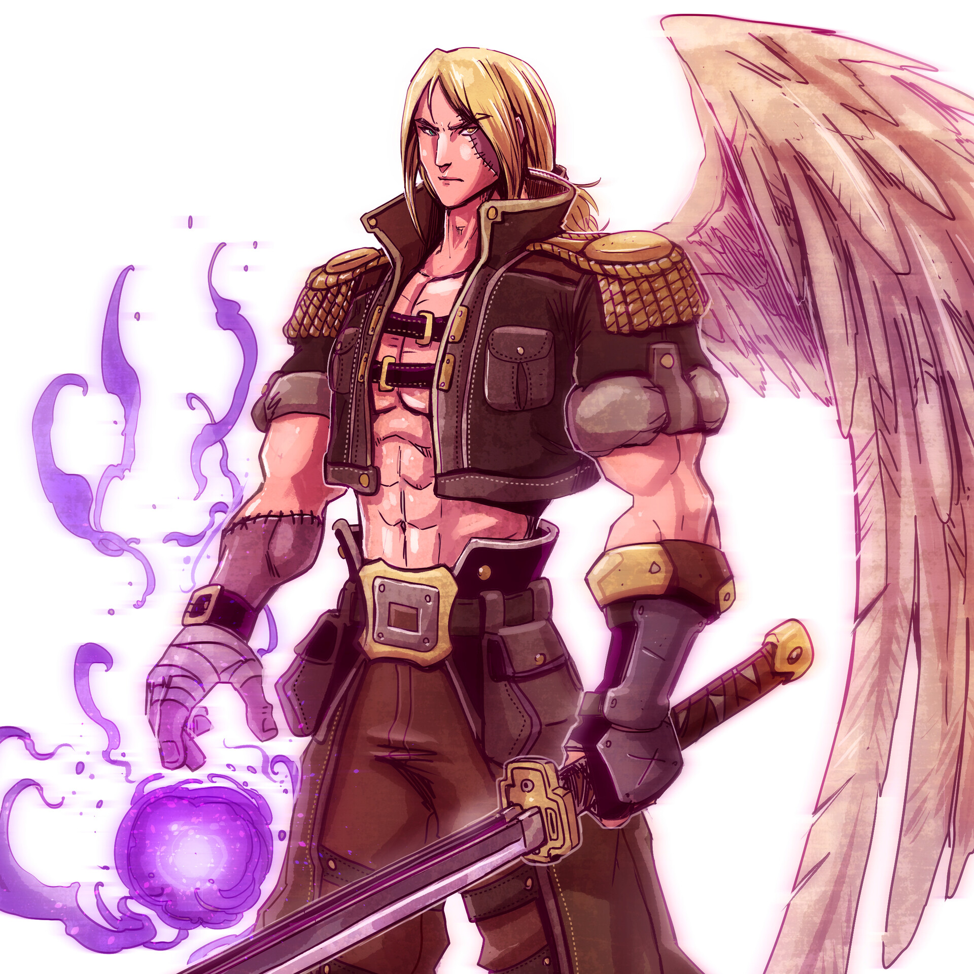 ArtStation - One Winged Archmage