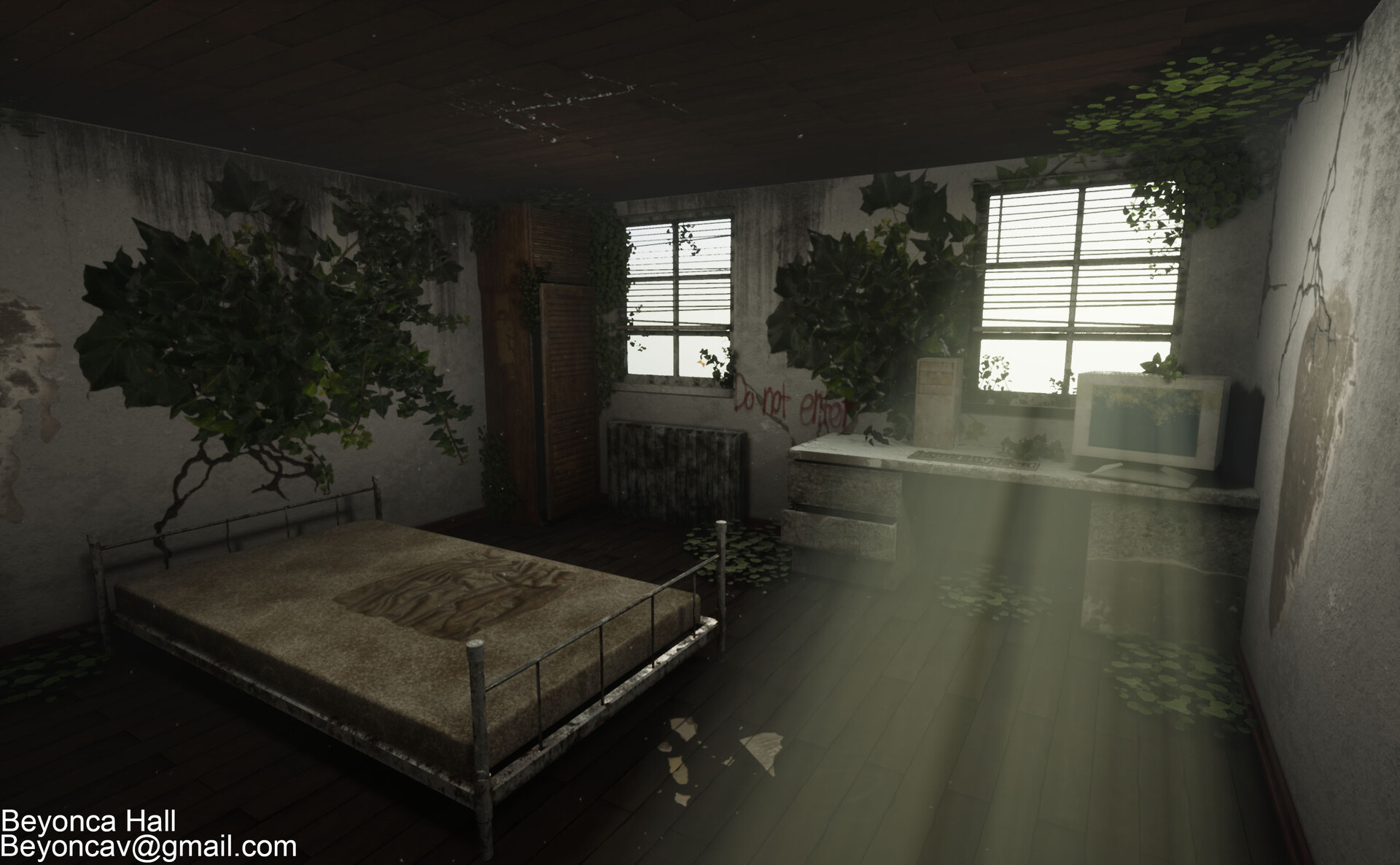 ArtStation - Abandoned Room