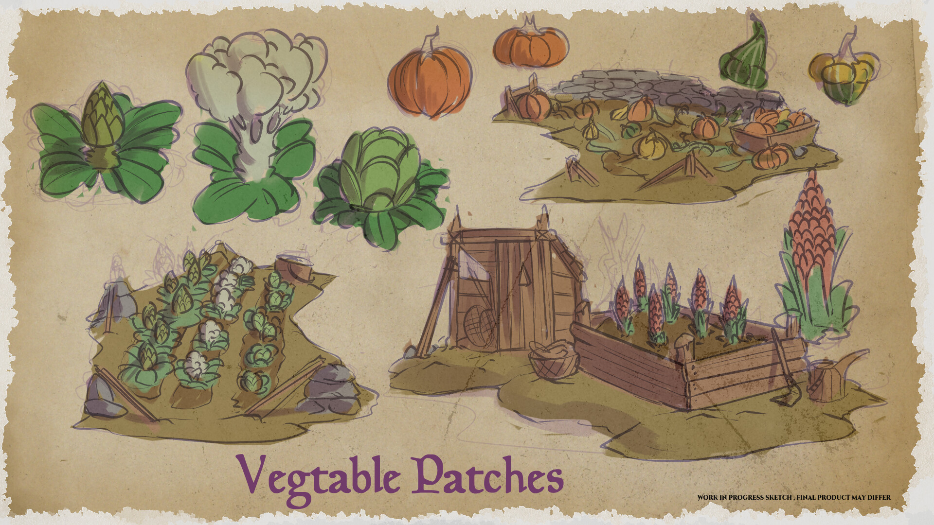 Malika Vododokhova - Vegetable Gardens