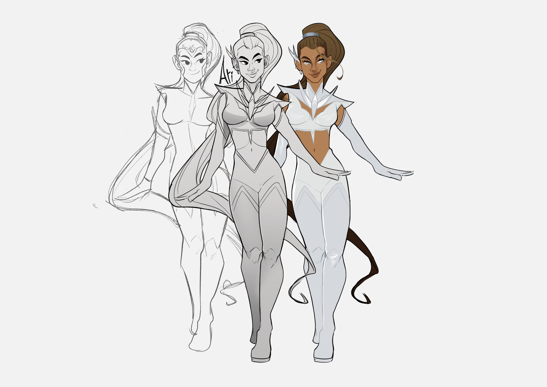 ArtStation - Character Design Ari