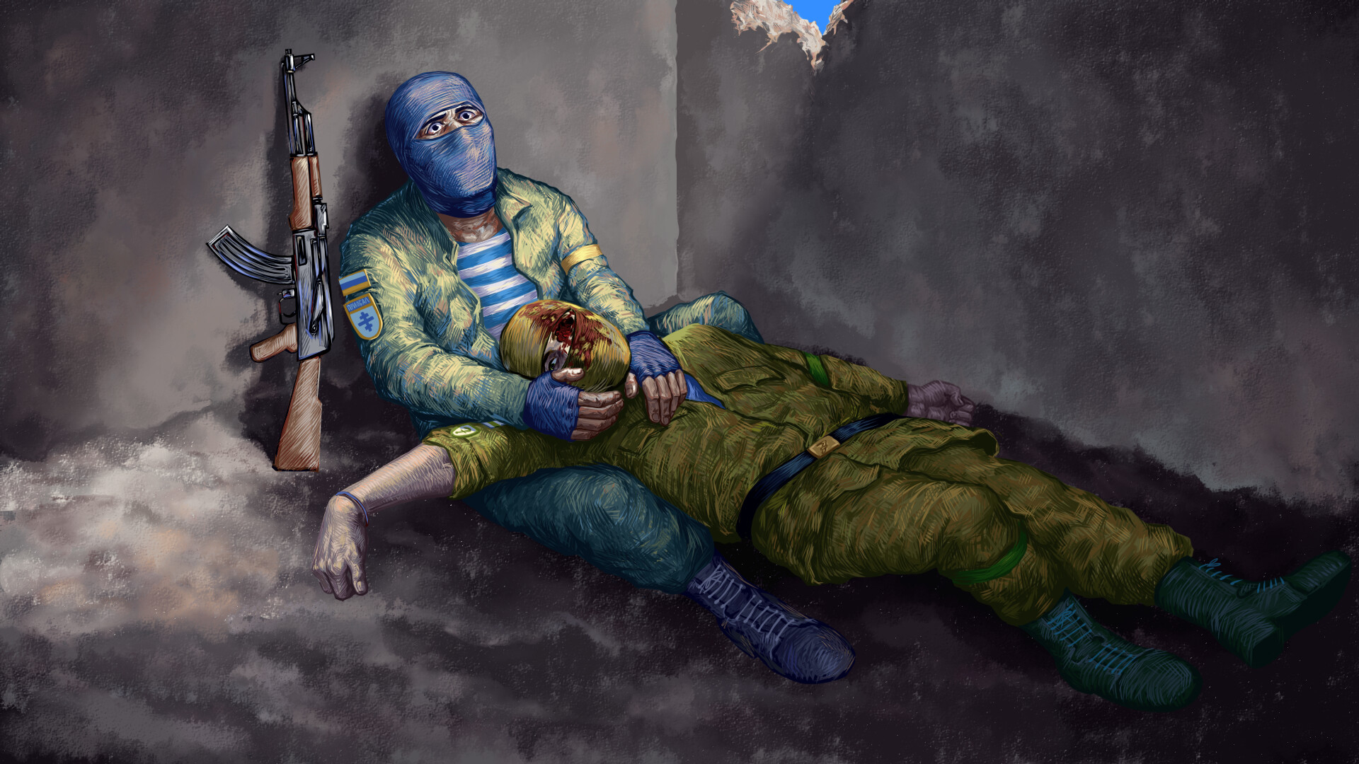 ArtStation - Visual novel scene