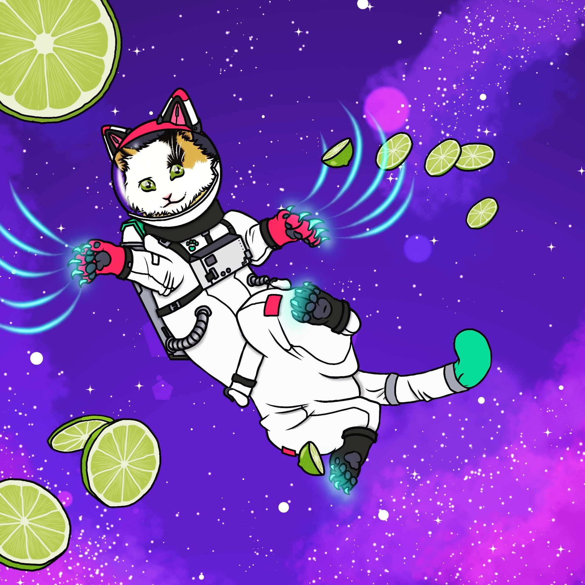 ArtStation - Space Cat