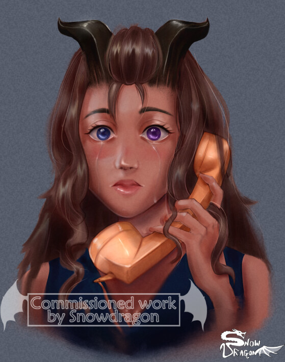 ArtStation - Commissioned portrait for client