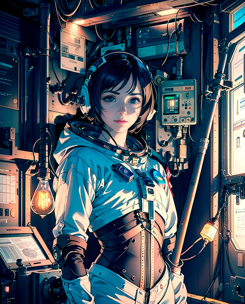 ArtStation - SF Girl