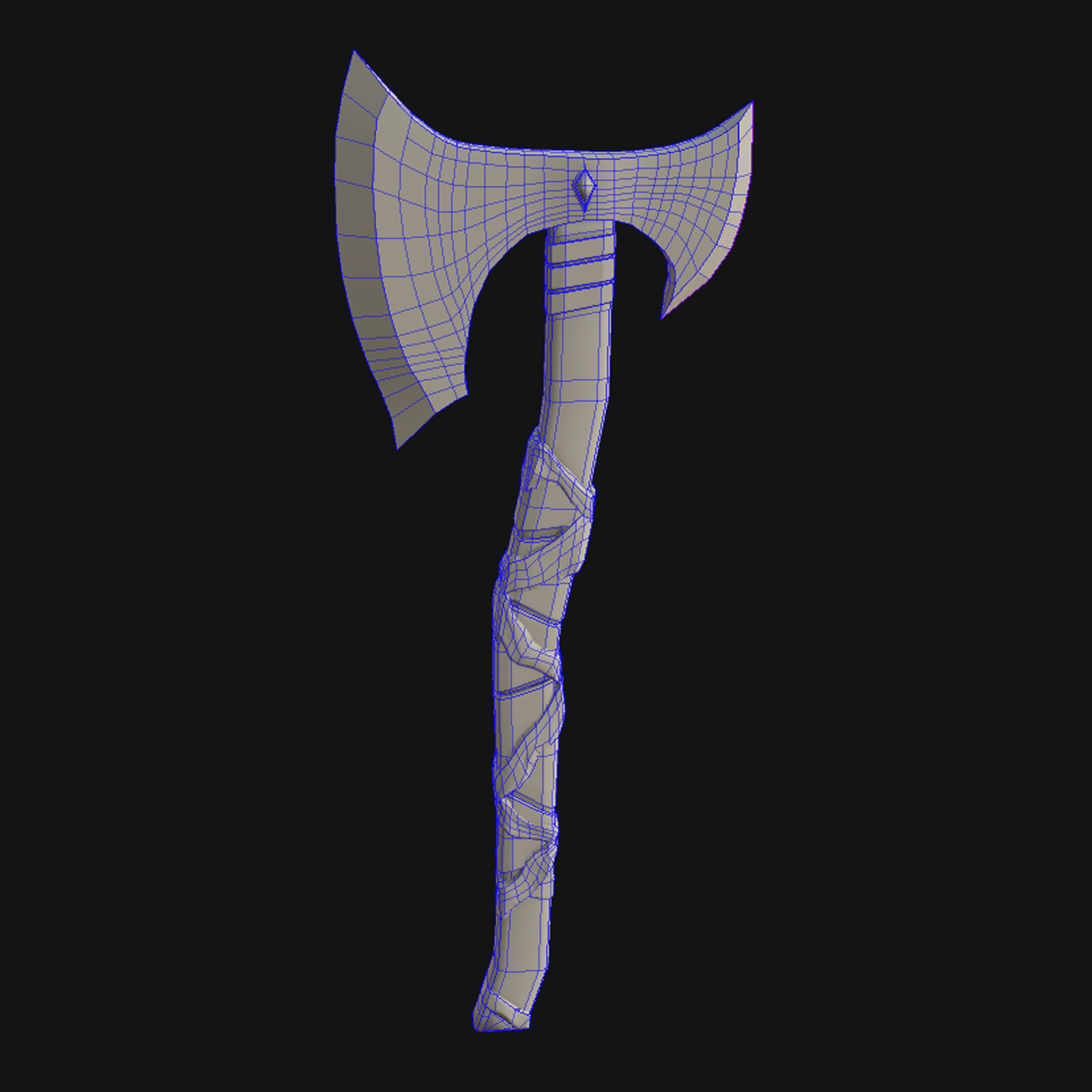 Melissa - Player Character Axe