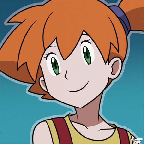 ArtStation - Misty, Pokémon