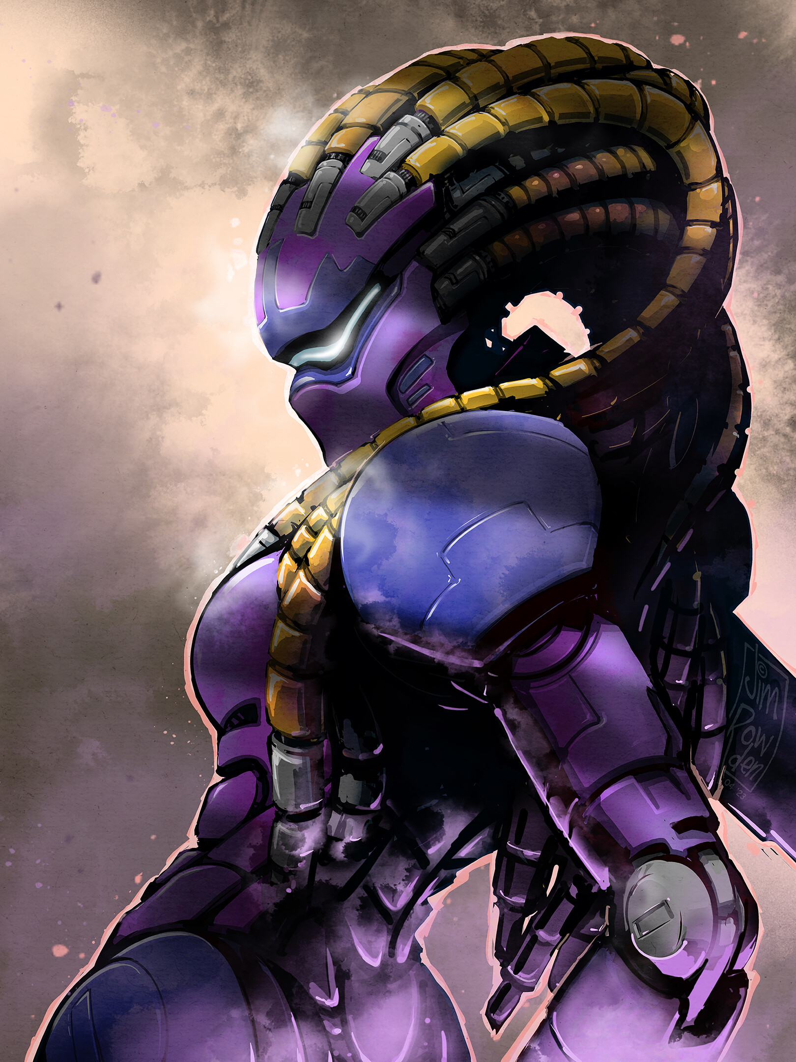 ArtStation - Norse Bot 09 - Sif