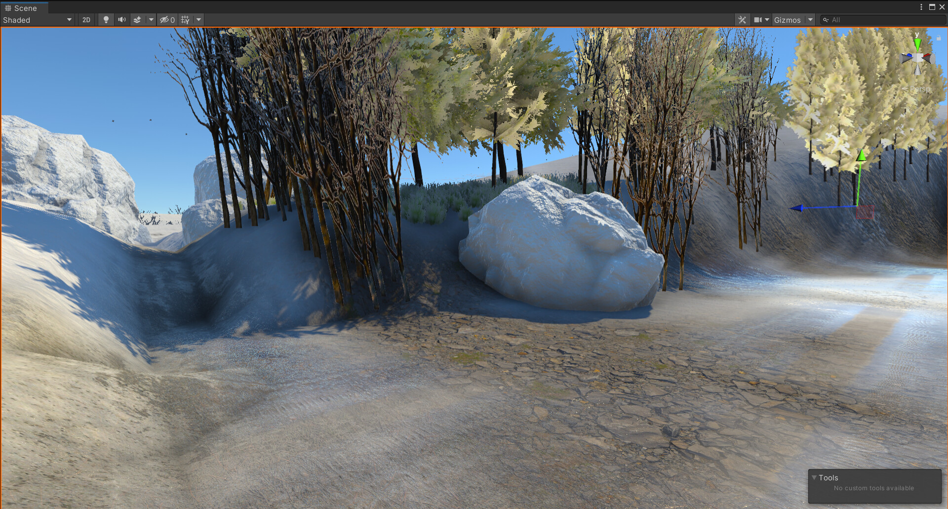 Hashim - snow level designed in unity