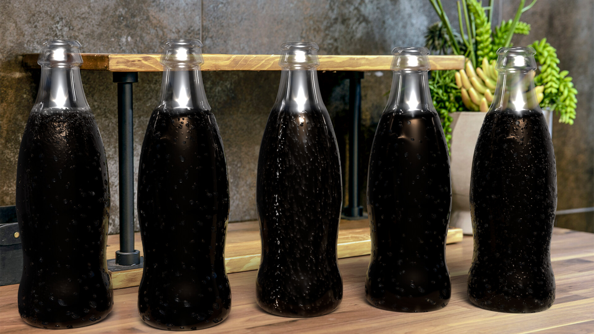 ArtStation - Testing Bottles of Cola