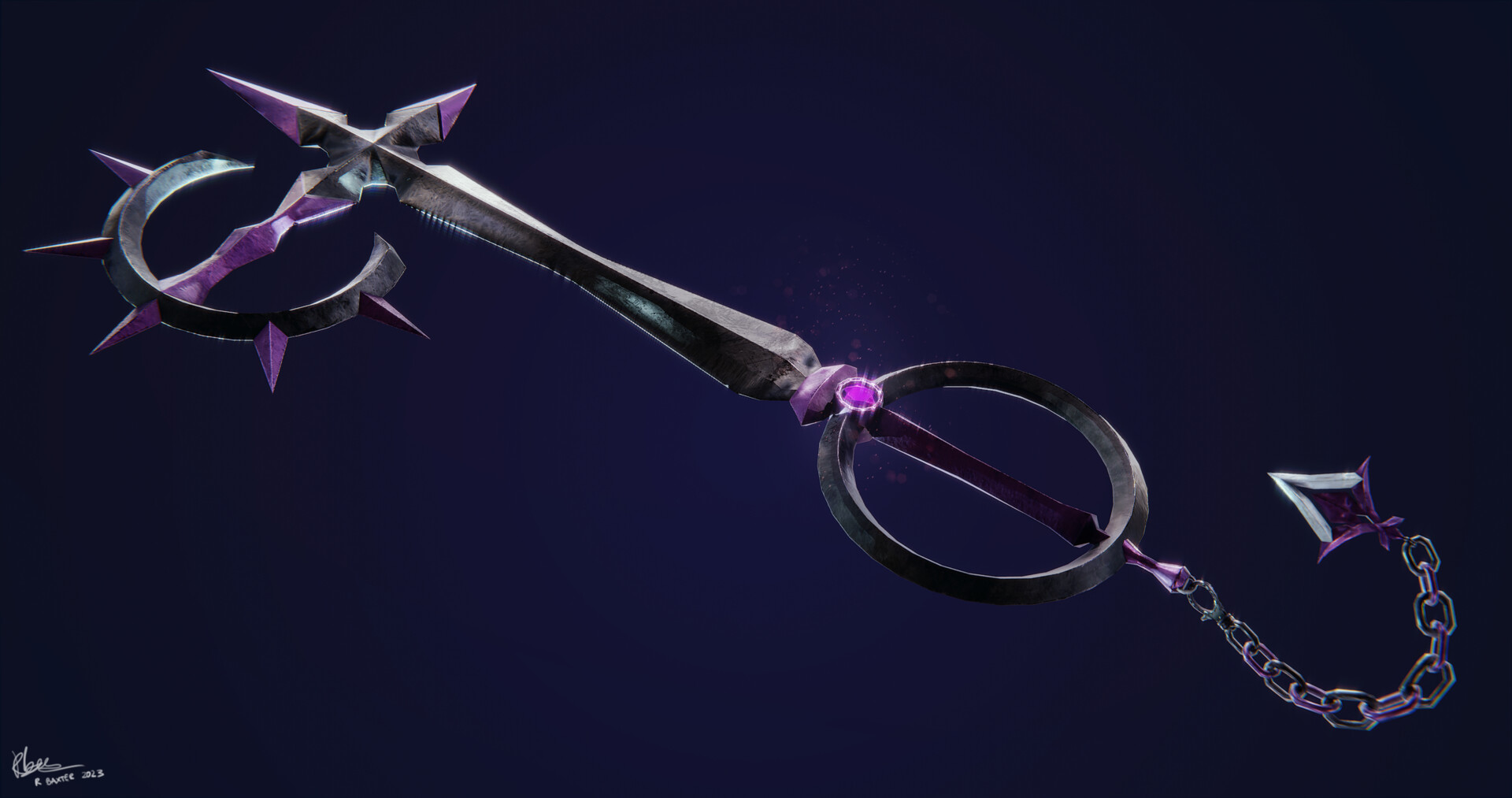 Robin Baxter - Keyblade Prop Commission