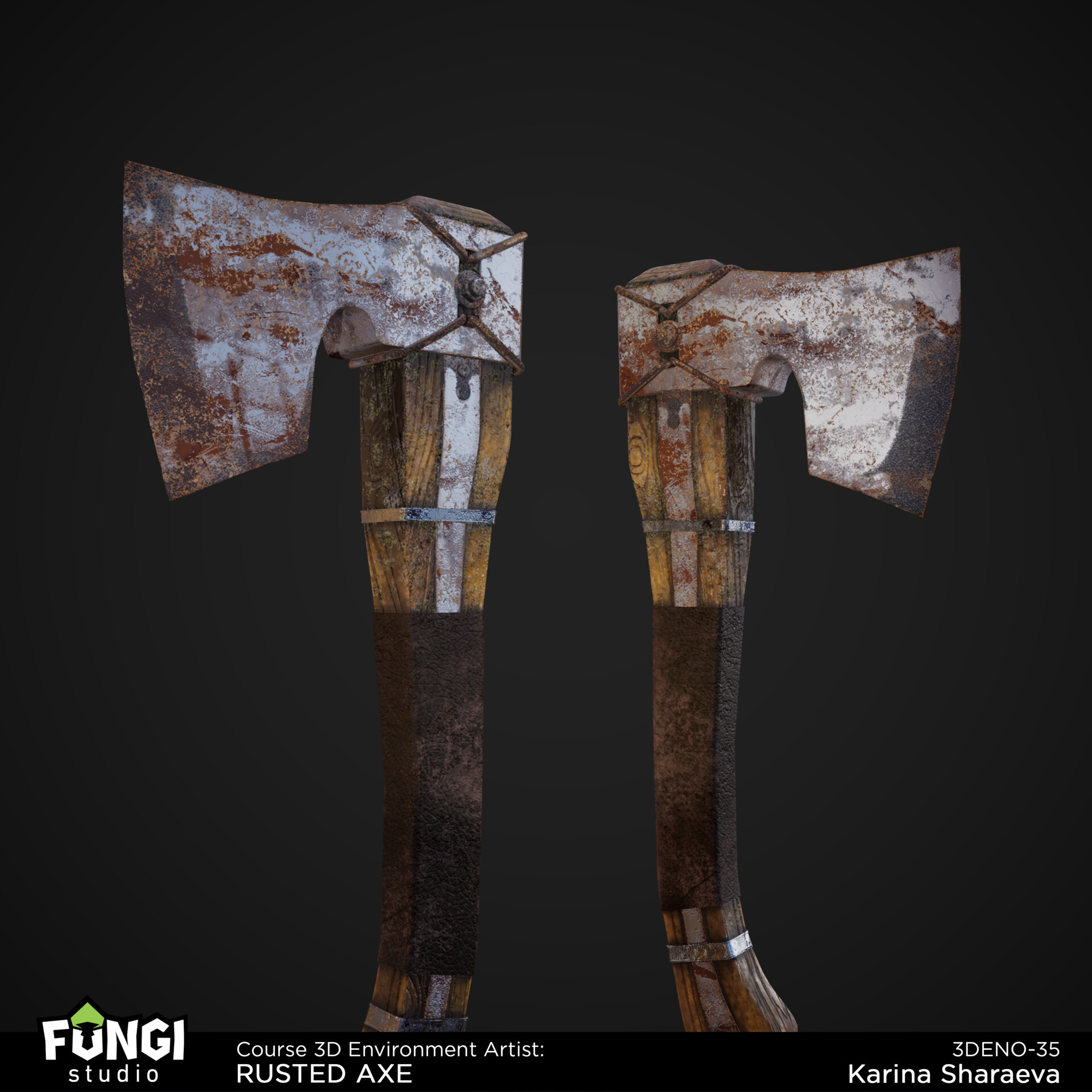 ArtStation - Rusted Axe