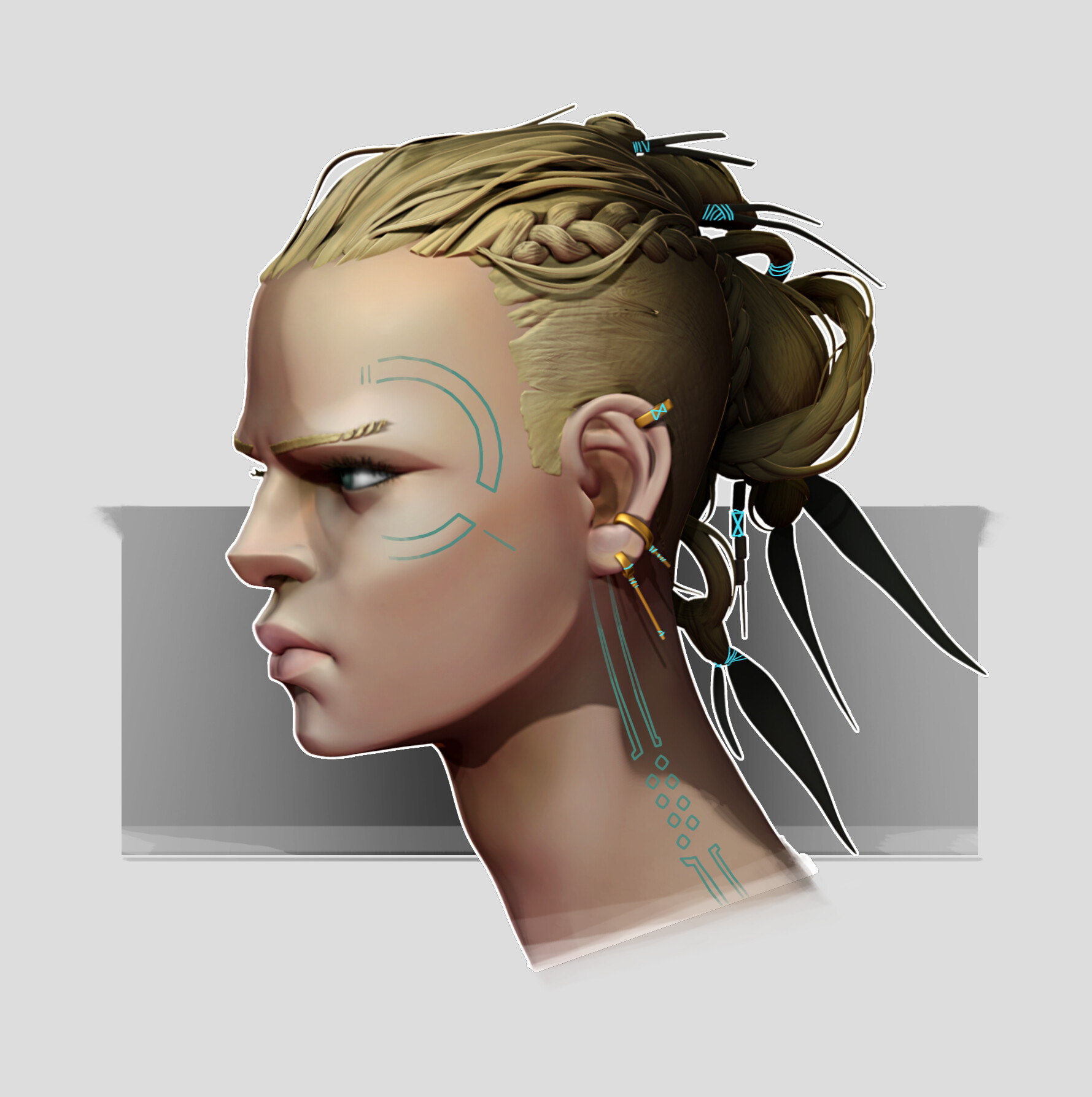 ArtStation - Face Study