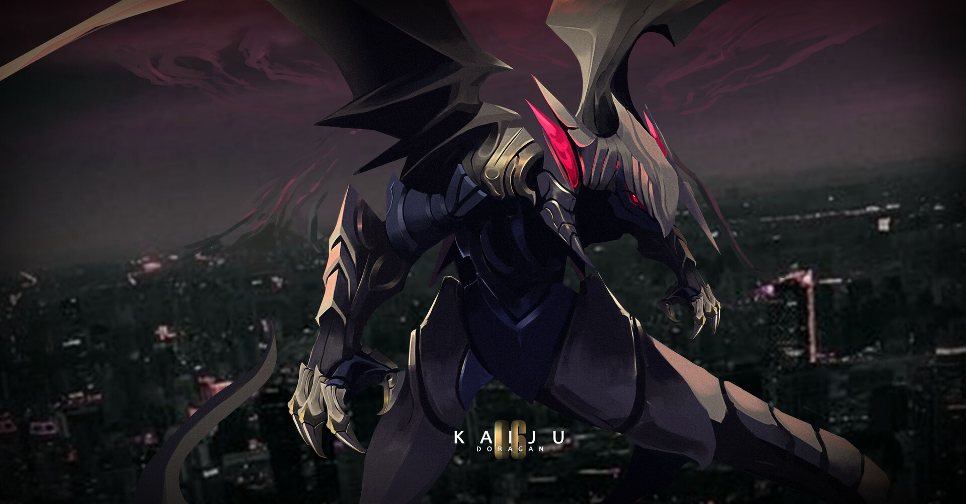 ArtStation - KAIJU DORAGON 06