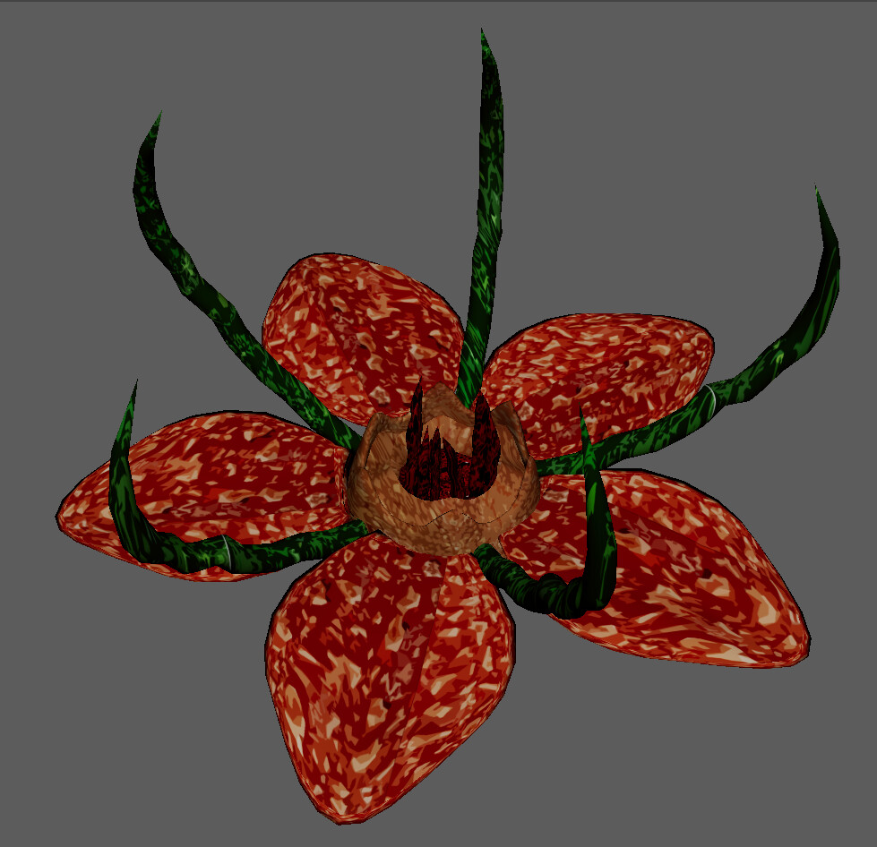 ArtStation - Alien Flower