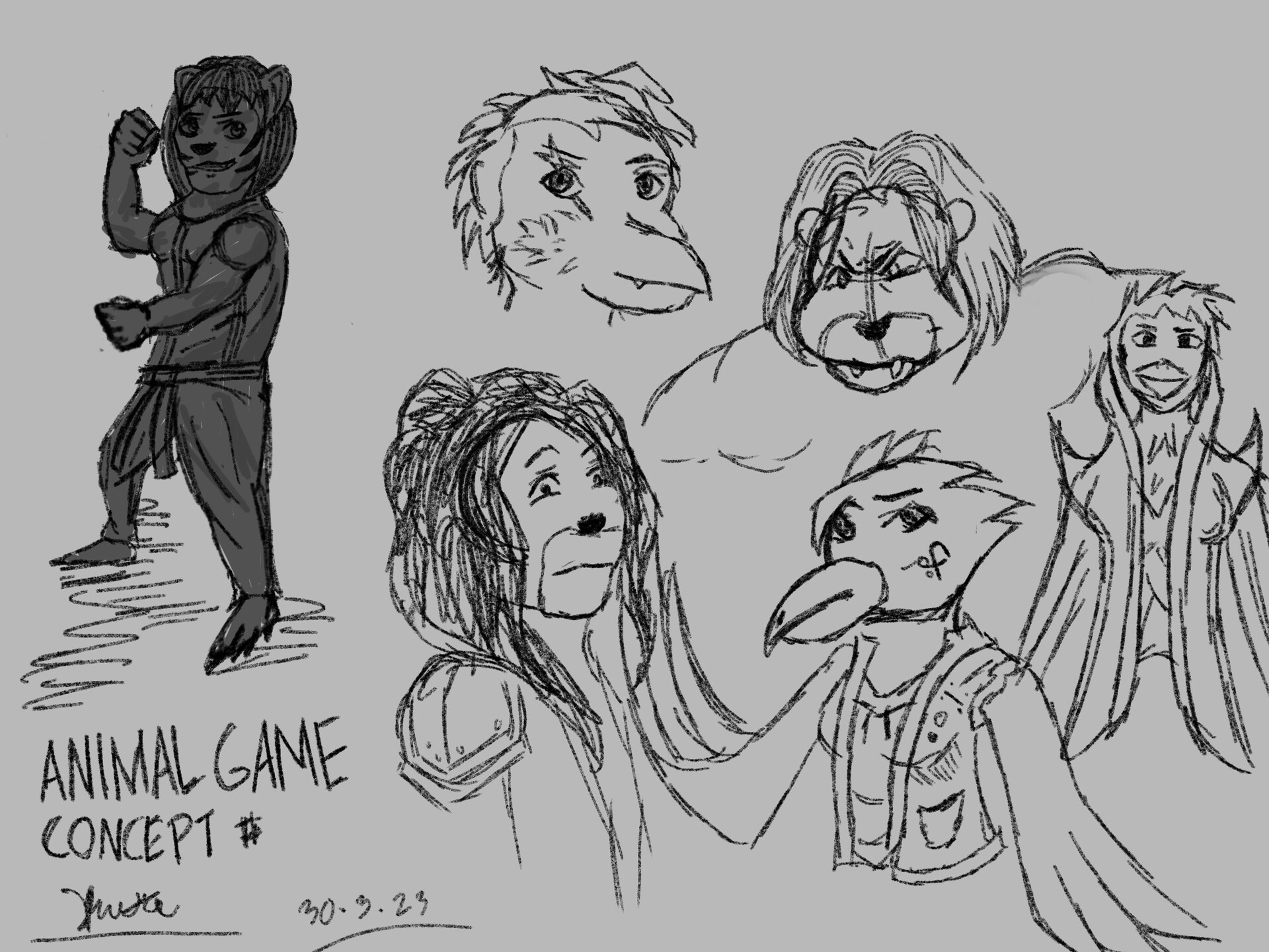 ArtStation - Animal Game Concept #1