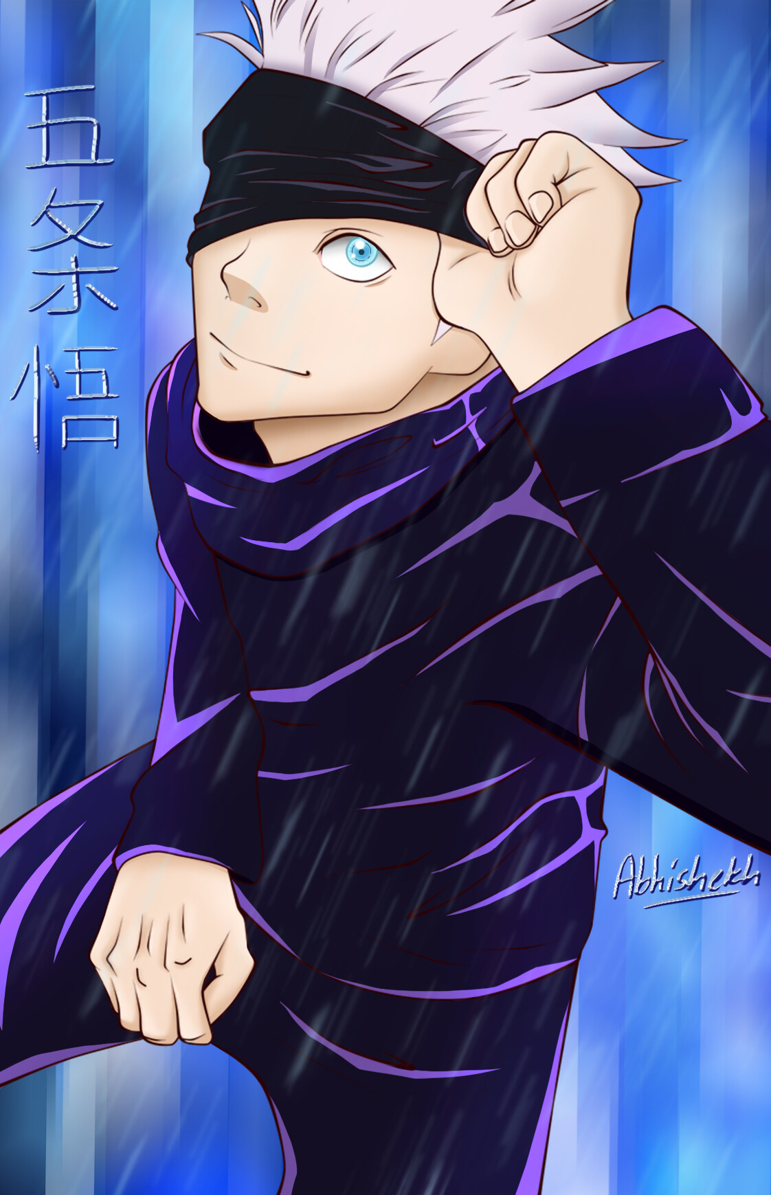 ArtStation - Gojo Satoru (Jujutsu Kaisen)