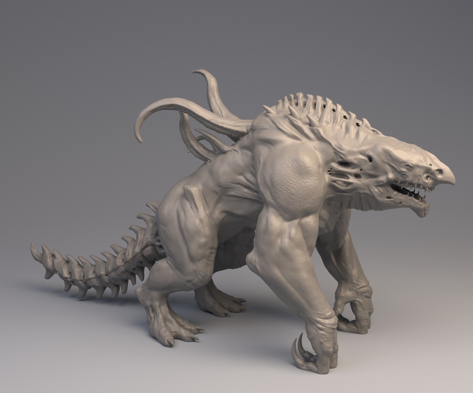 Farah Kolja - Bloodbeast of Khorne wip