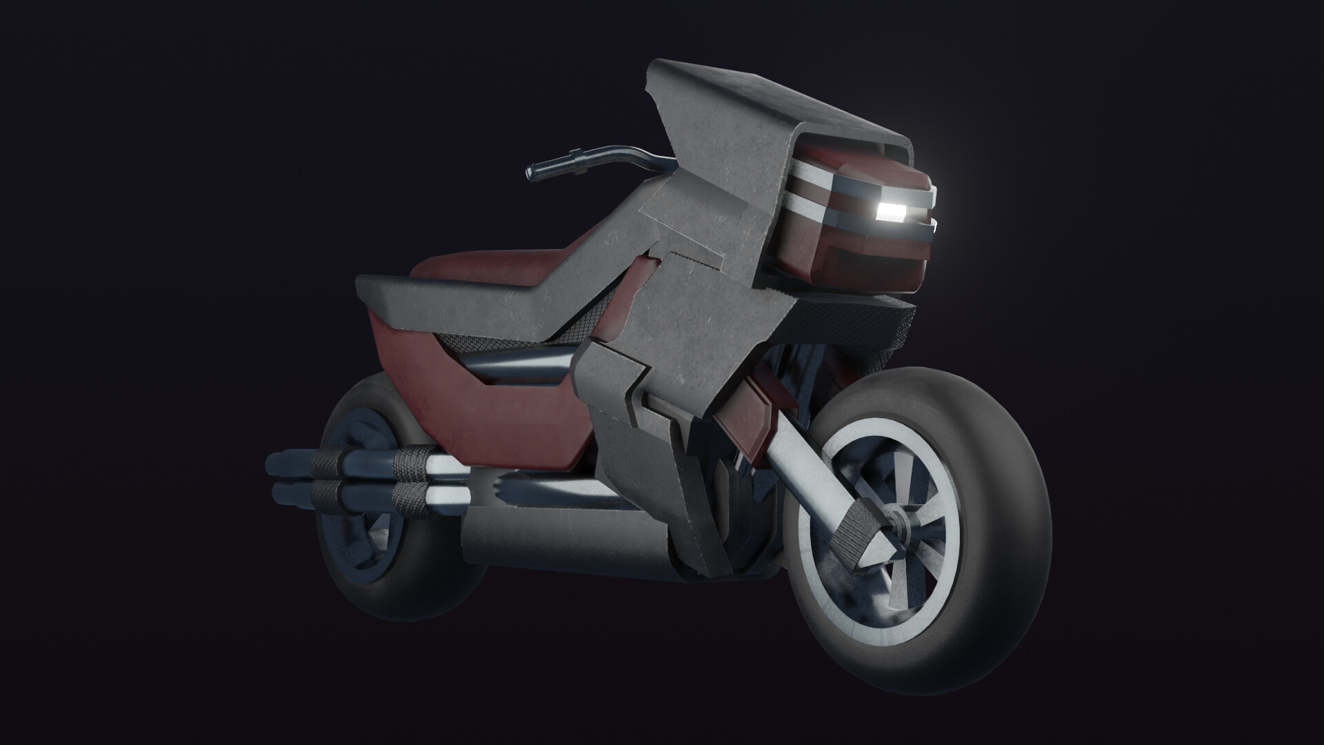 ArtStation - Sci-fi Motorcycle Pratice