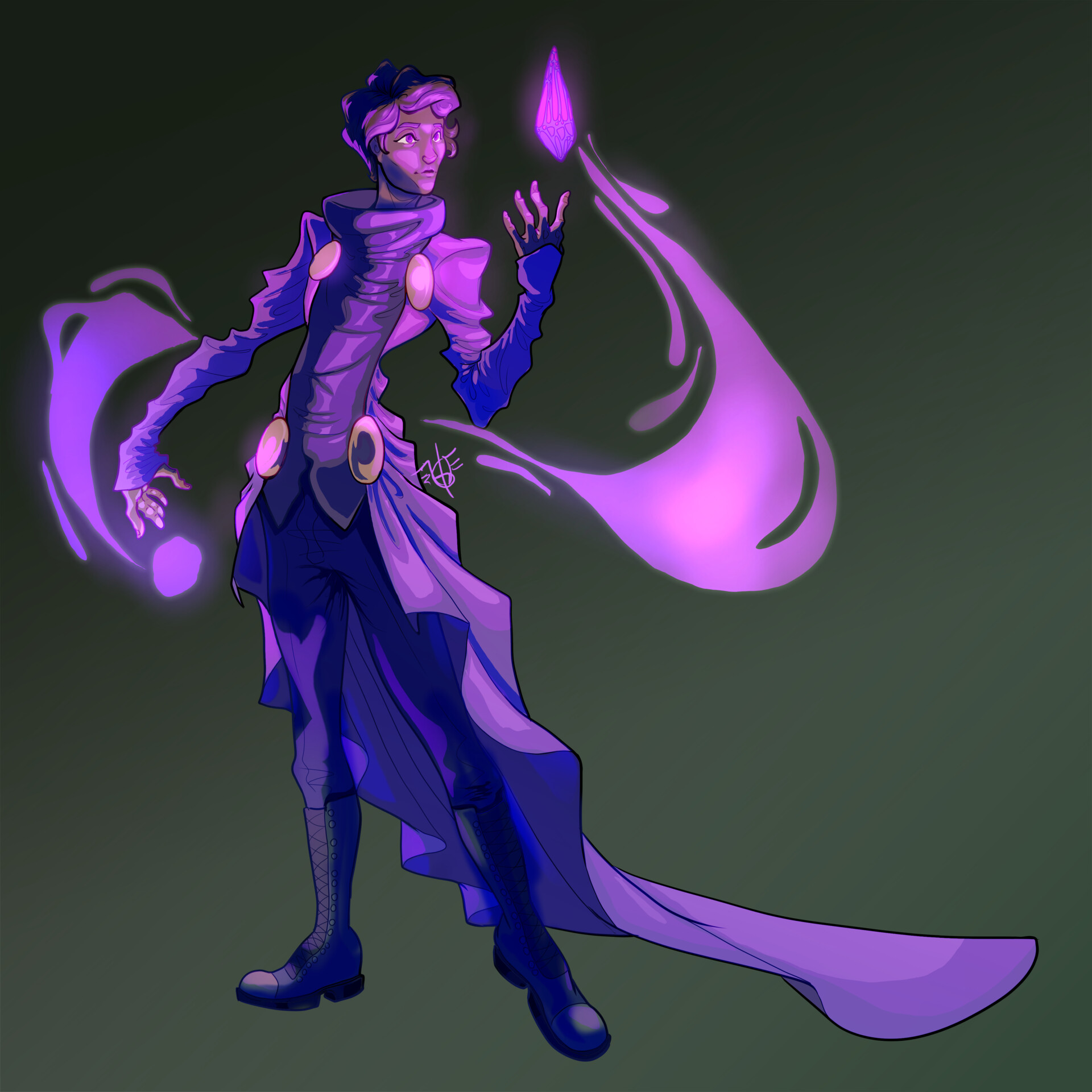 ArtStation - The Crystal Mage