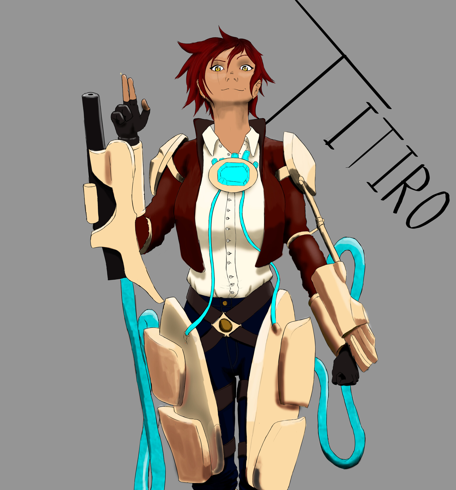 ArtStation - Titiro, the hybrid prodigy