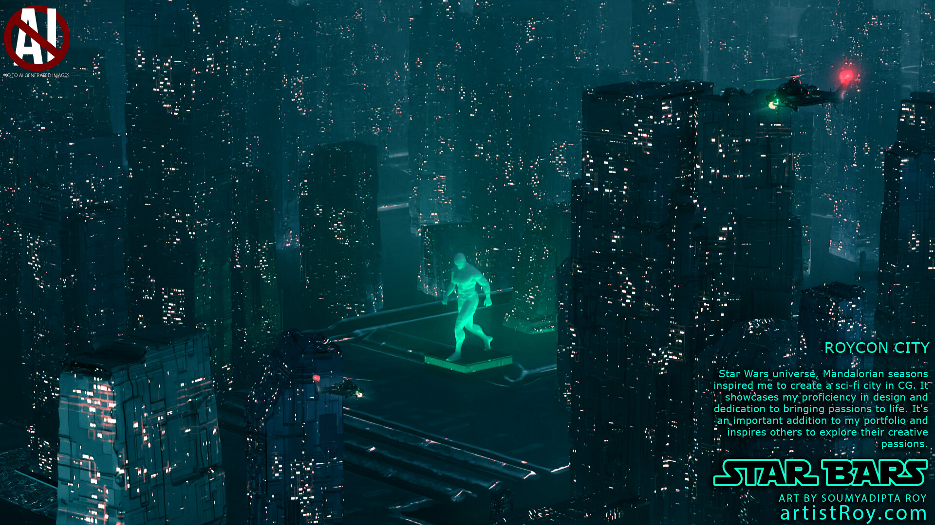 ArtStation - Star Wars Inspired CG City.