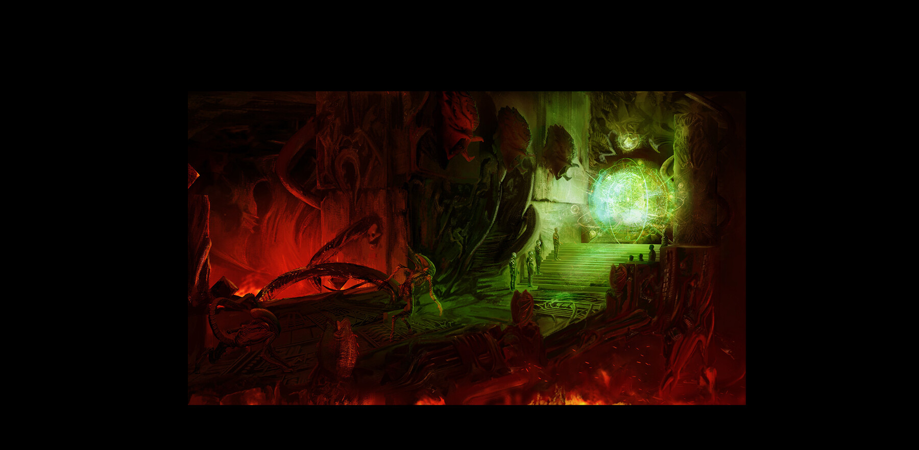 ArtStation - Alien vs Predator concept