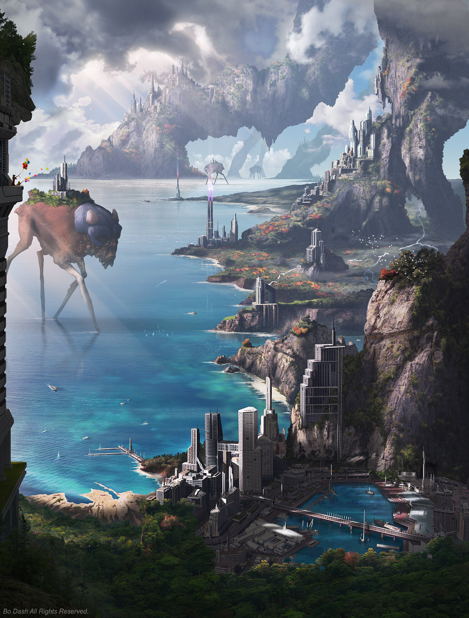 ArtStation - Dreamscape Holiday