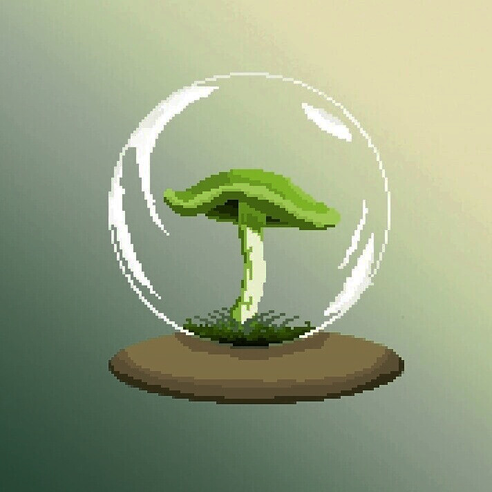 ArtStation - Pixel mushroom
