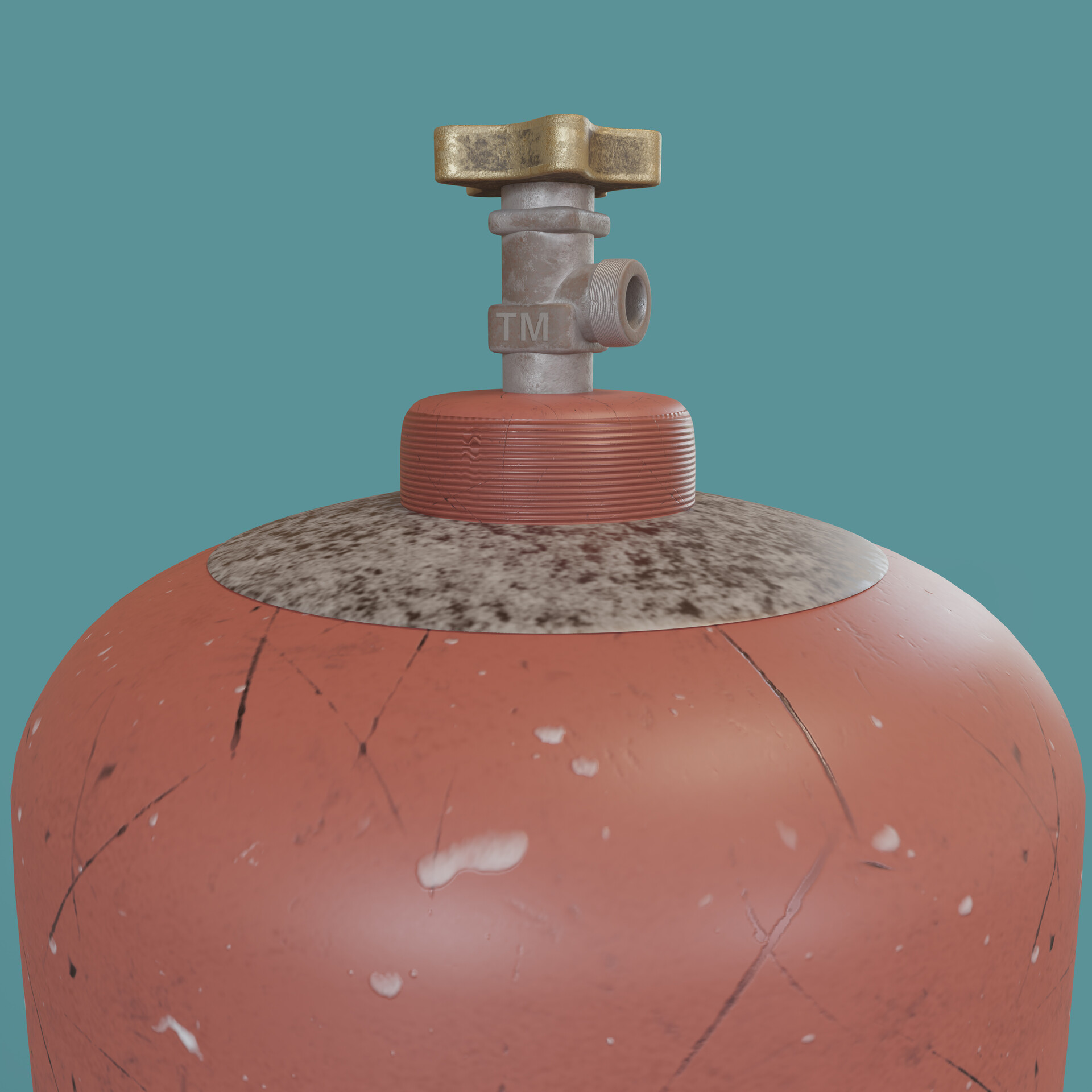 ArtStation - Propane Gas Cylinder